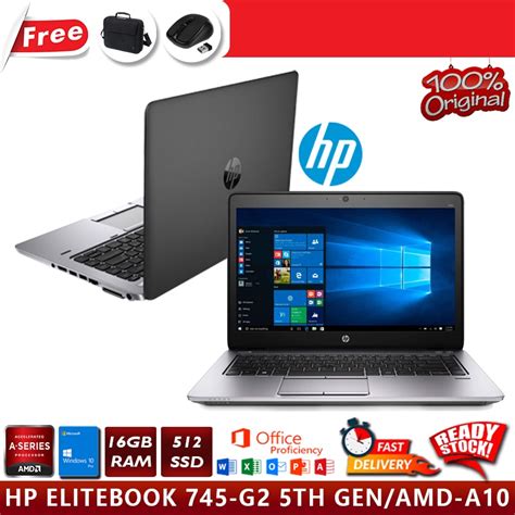 Refurbished Laptop Hp Elitebook G Th Gen Amd A Pro B Gb Ram Ddr L Gb Ssd Amd