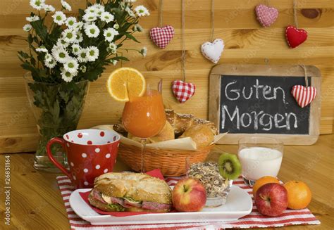 Guten Morgen Fr Hst Ck Stock Foto Adobe Stock