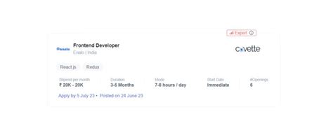 Akansha Khandelwal On Linkedin Frontend Developer Internship In Enalo