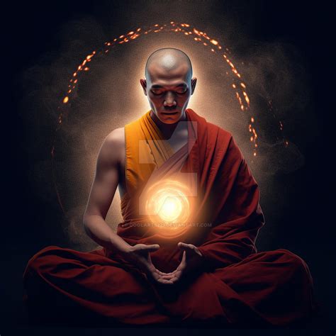 Tibetan Monk Meditation By Coolarts223 On Deviantart