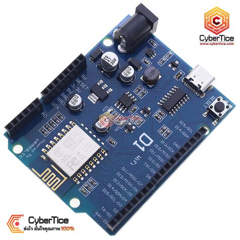 Wemos D1 Arduino Wifi Uno Board Esp8266 Arduino Ide Usb Type C ขาย