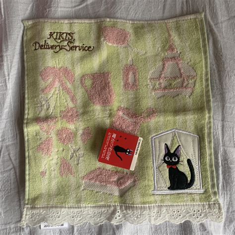 Kikis Delivery Service Face Towel From Japan Depop