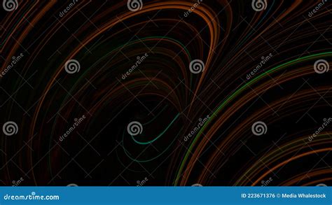 Curves Dna Animation Computer Generated Design Of Rotating Dna Helix Futuristic Curved Lines