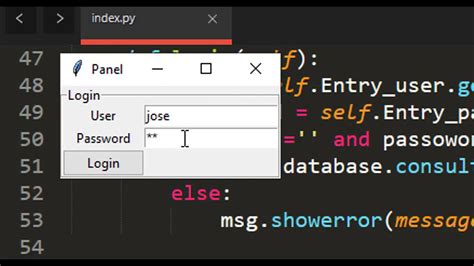 Login Con Python3 Gui 2020 Youtube