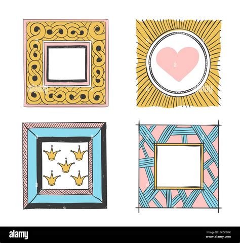 Cute Princess Frames For Picture Or Photo Stock Vector Image And Art Alamy