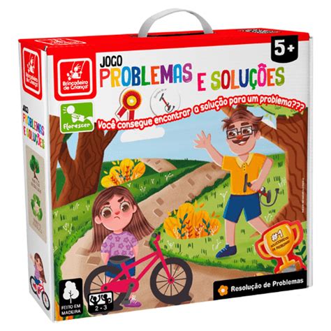 Casa Da Educação Jogo Problemas E Soluções Brincadeira De Criança