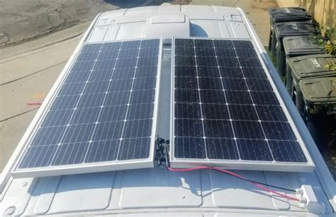 Mounting Affordable Solar Panels On The Camper Van