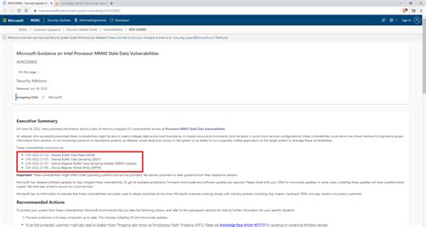 Intel Firmware Updates For Memory Mapped Io Security Vulnerabilities Security And Privacy News