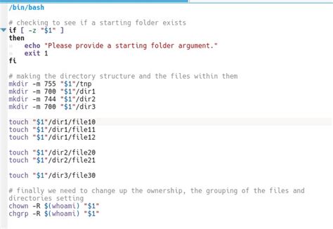 Solved Shell Script I M Supposed To Do This But I Keep Chegg Com