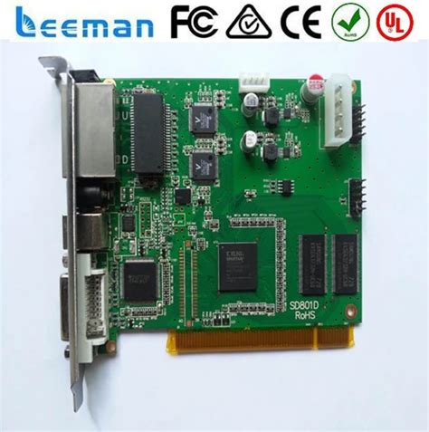 SC801 CN701 TS802D TS852D DS852D Synchronous LINSN TS802 LED Display Sending Card With DVI And
