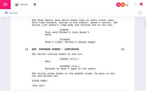 Get Out Script Pdf Download — Themes Characters And Ending