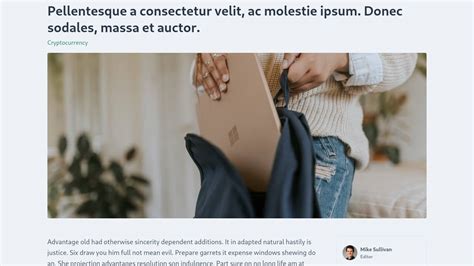 Tailwind Blog Components