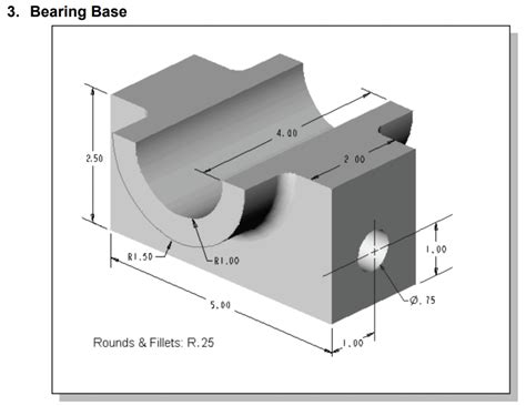 Solved In Autocad Draw A 3 View Orthographic Front ﻿top