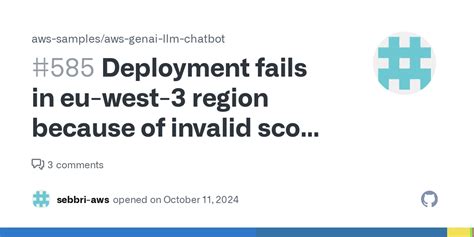deployment fails in eu west 3 region because of invalid scope for waf