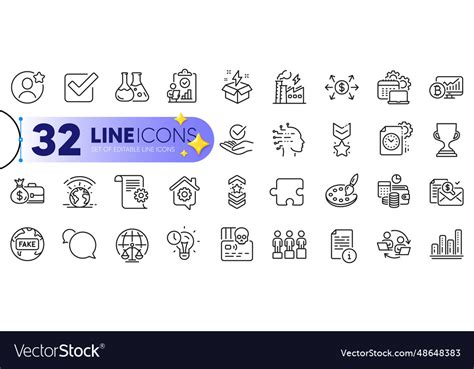 outline set of checkbox magistrates court vector image