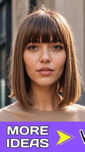 Transform Your Look With Blunt Hair Bangs Styles For Lobs Angled Bobs And Layered Bobs