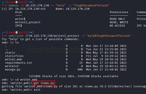Writer Hackthebox Walkthrough