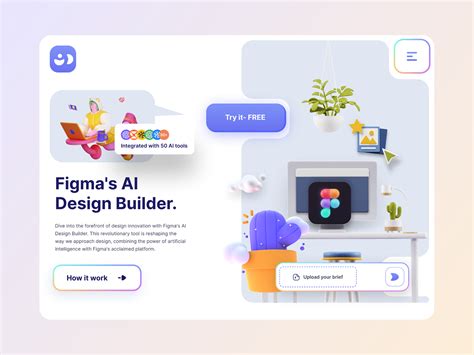 Figma Ai Design Builder Website Ui Design On Behance