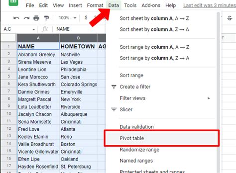 How To Create A Pivot Table In Google Sheets In Examples