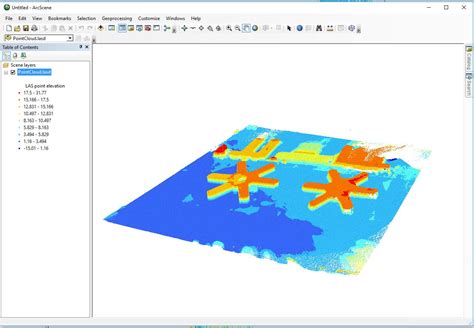 Viewing Las Point Cloud In Arcgis