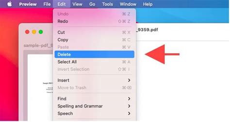 Step By Step Guide To Deleting Pages From PDF With Preview On Mac How