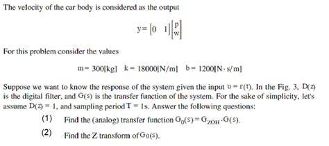 Solved In This Problem We Will Compute The Pulse Transfer Chegg