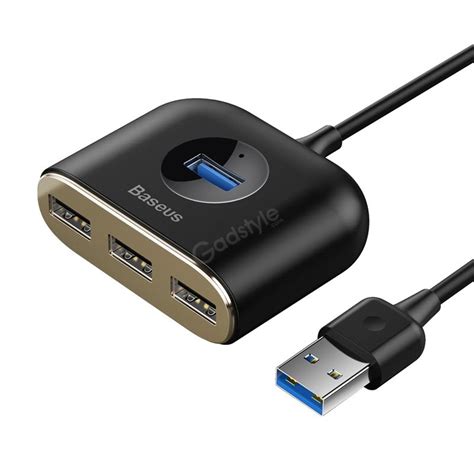 Baseus Square Round In USB Hub Adapter GadStyle BD