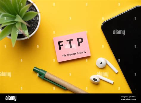 Concept Business Marketing Acronym FTP Or File Transfer Protocol Stock Photo Alamy