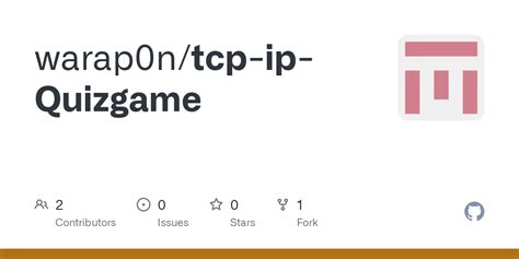 Github Warap N Tcp Ip Quizgame