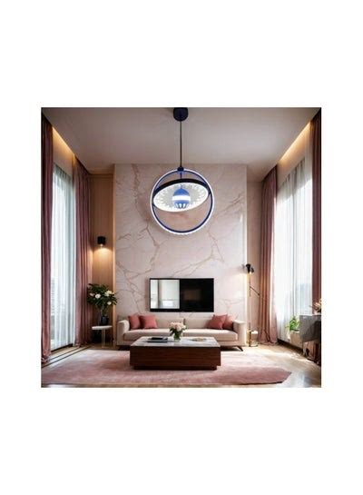 سعر نجفه مودرن ليد مستوردة بثلاثه اضاءات ابيض و اصفر و كول لأناره