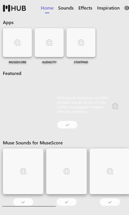 Musehub No Logos Are Displayed MuseScore