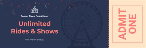 Admit One Printable Template 113 Ticket Templates Word Excel Pdf