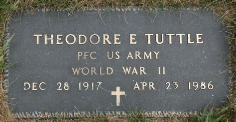 Theodore Edwin Tuttle 1917 1986 Find A Grave Memorial
