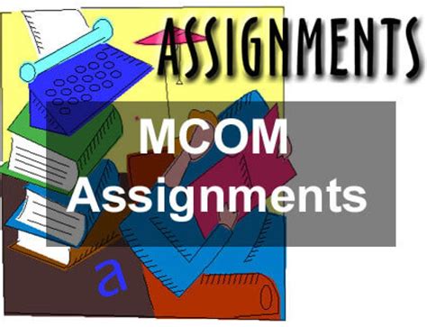 ignou mcom solved assignment 2022 23 january session