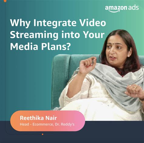 [video] amazon ads on linkedin reethika nair head of e commerce at dr reddy s laboratories