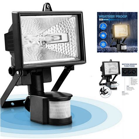 Halogen Motion Sensor Outdoor Lighting Floodoor 30w Led Motion Sensor