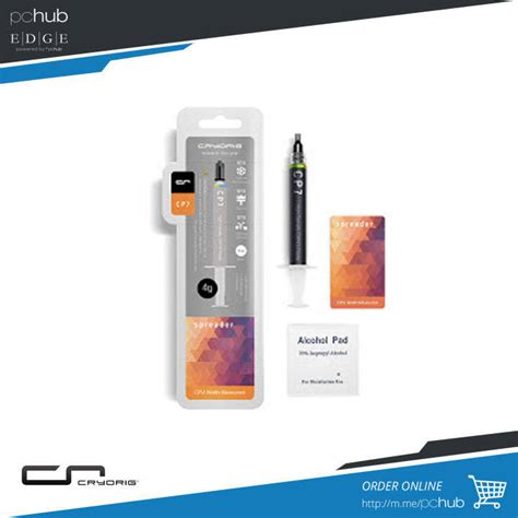 Cryorig CP7 Thermal Compound Paste High Density 4g Tube Conductivity 8 3 Impedance 0