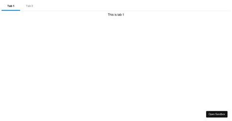 React Tabs Composition Codesandbox