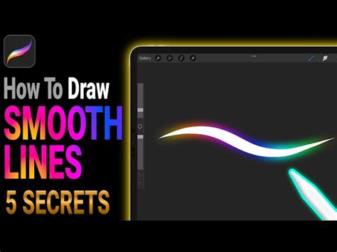 How To Draw Perfect Lines In Procreate