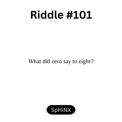 Sphinx Riddle Sphinx Riddle