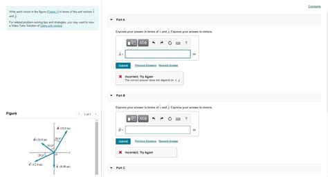 Solved Constants Write Each Vector In The Figure Figure Chegg Com