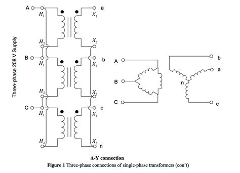 Solved Three Phase Transformers Connections Questions 1