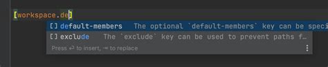 Check Toml Schema Features In Cargotoml · Issue 9421 · Intellij Rust