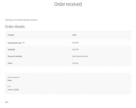 How To Edit Woocommerce Thank You Page Programmatically