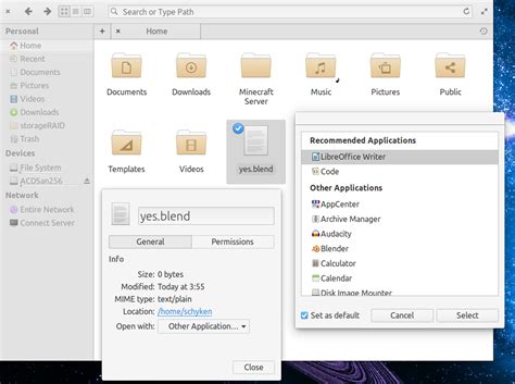 Thirdpartyapps Open Blend Files From Files Elementary Os Stack