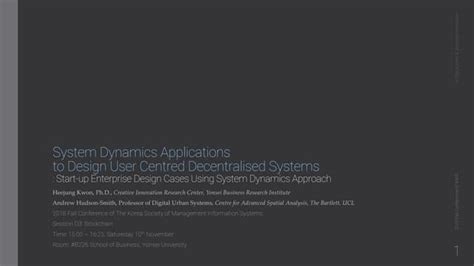 Publication System Dynamics Applications To Design User Centred Decentralised Systems Start