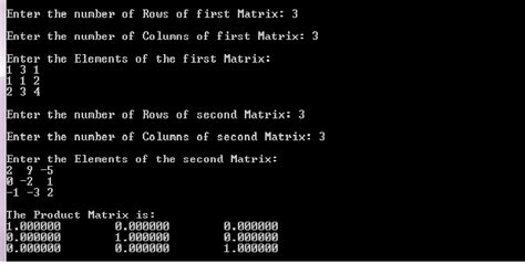 Computing For Beginners Inverse Of A Matrix