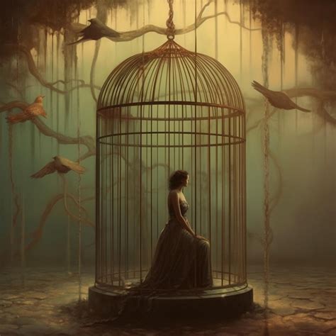 Woman In Birdcage