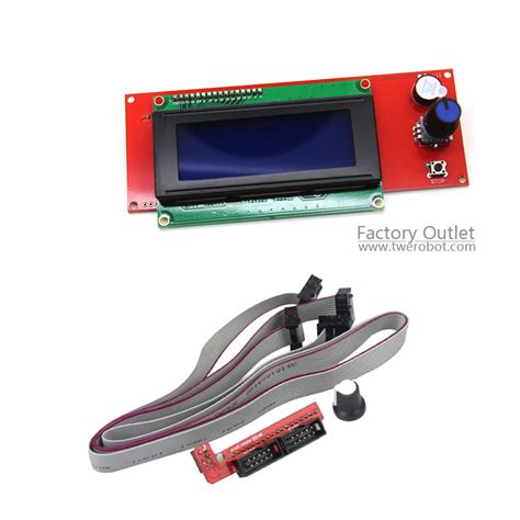 3d Printer Reprap Smart Controller Reprap Ramps V1 4 Lcd2004 Board Module 3d Printer And