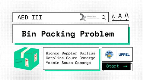 GitHub Caroline Camargo Bin Packing Problem Trabalho De Algoritmos E Estruturas De Dados III